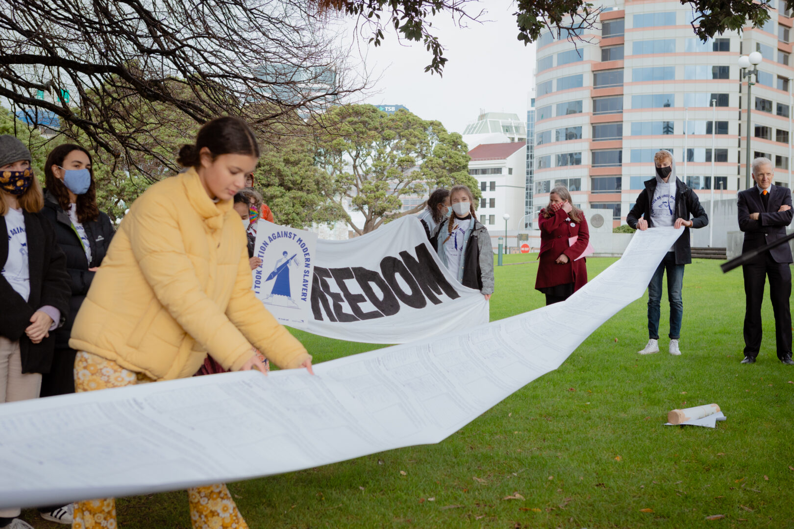 Sign for Freedom Modern Slavery Campaign - Trade Aid