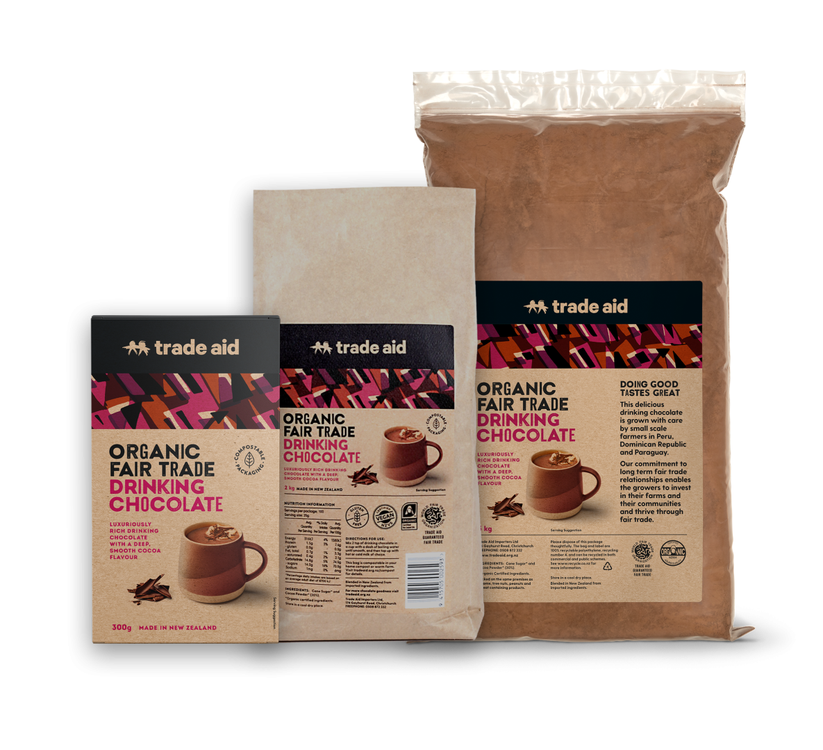 Drinking Chocolate Range - Trade Aid